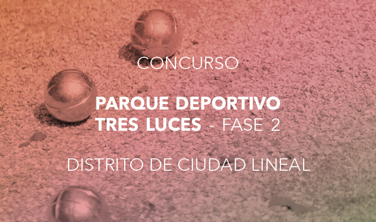 Concurso "Parque Deportivo Tres Luces" - COAM